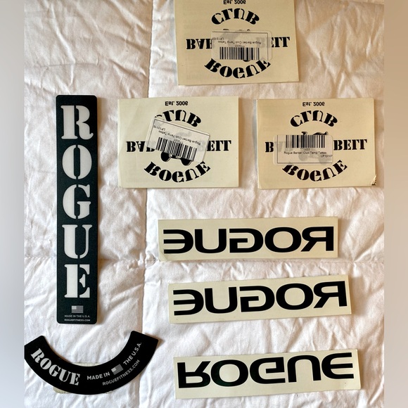 Rogue Fitness | Accents | New Rogue Fitness Black And White Stickers 2 ...